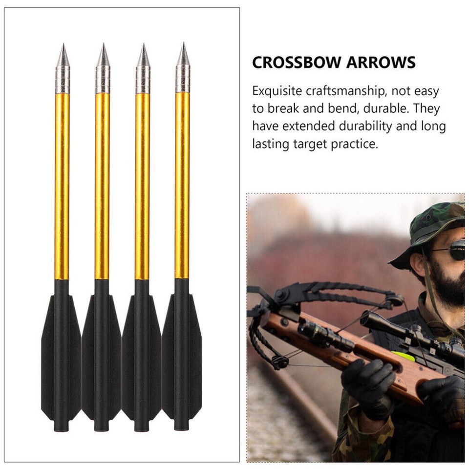Crossbow Bolts Arrows 6.3 inch Hunting Arrow for Pistol Mini Crossbow ...