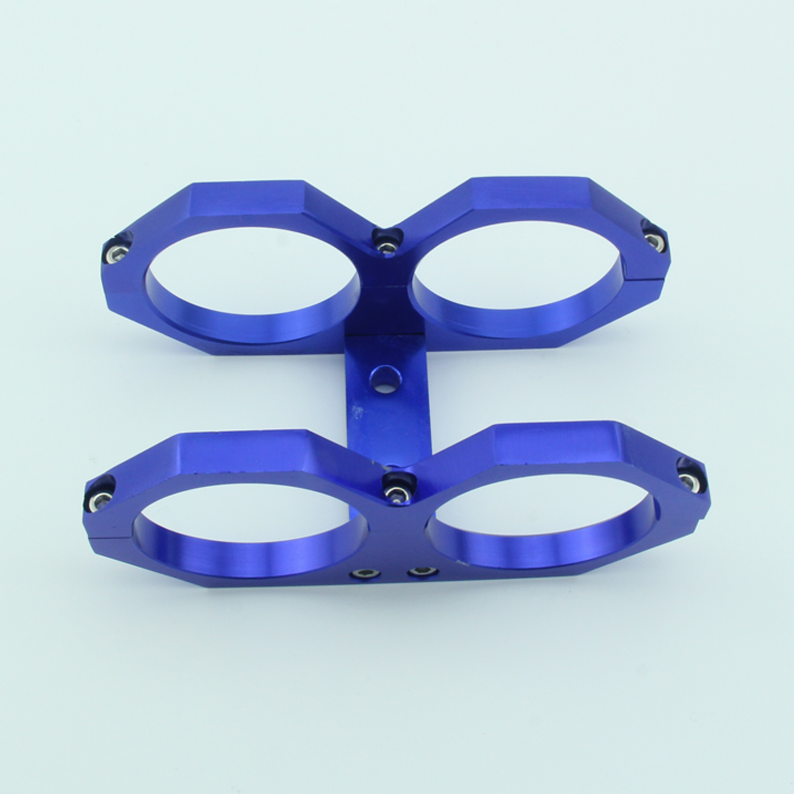 Dual Double or Twin Bosch 044 Fuel Pump Mounting Bracket Clamp cradle ...