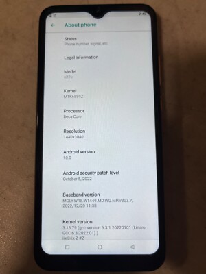 S22U Android 16GB Smartphone - Black | eBay