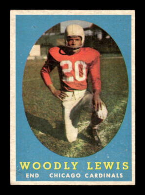 1958 Topps Football #82 Woodley Lewis Chicago Cardinals | eBay