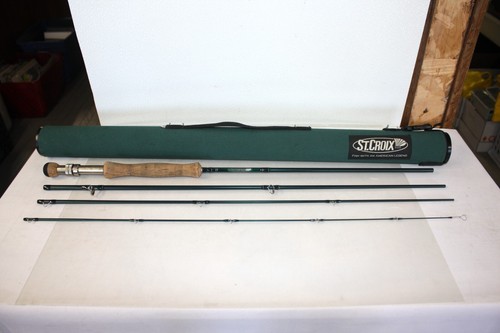 St Croix Legend Ultra 9’ 7 Wt 4 Piece Fly Rod With Tube U907.4 | eBay