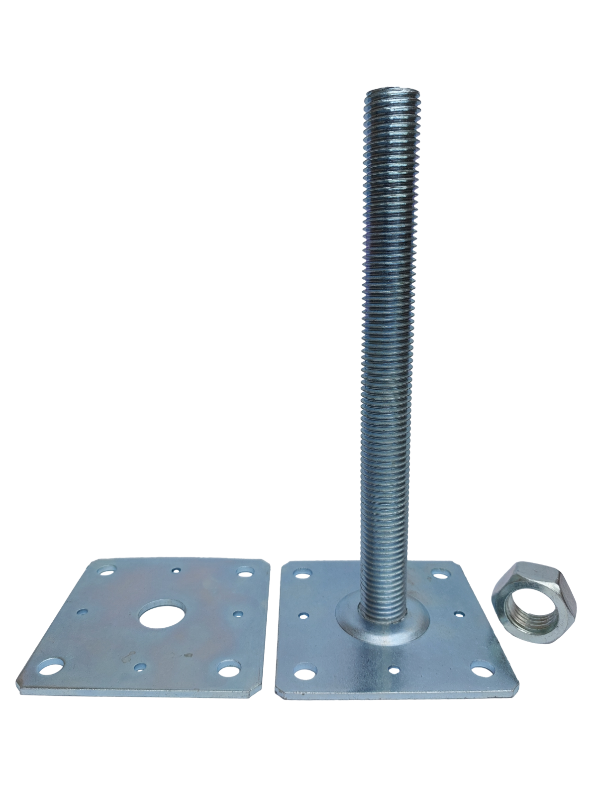 Heavy Duty Galvanised Adjustable Height Pergola Support Bolt-Down Base Post DIY | eBay UK