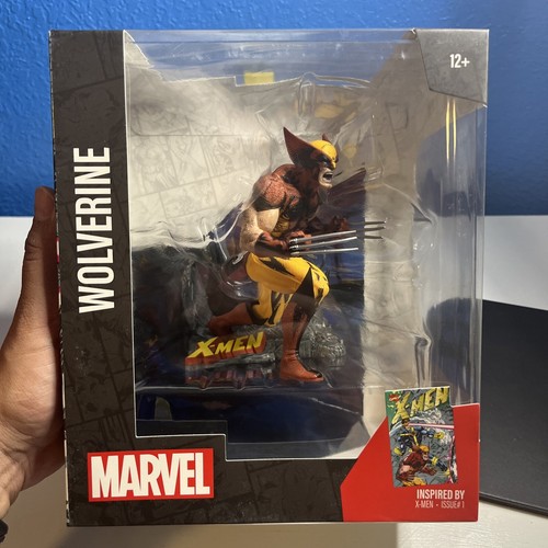 Mcfarlane Toys Marvel WOLVERINE 1:10TH SCALE COLLECTIBLE WITH SCENE ...