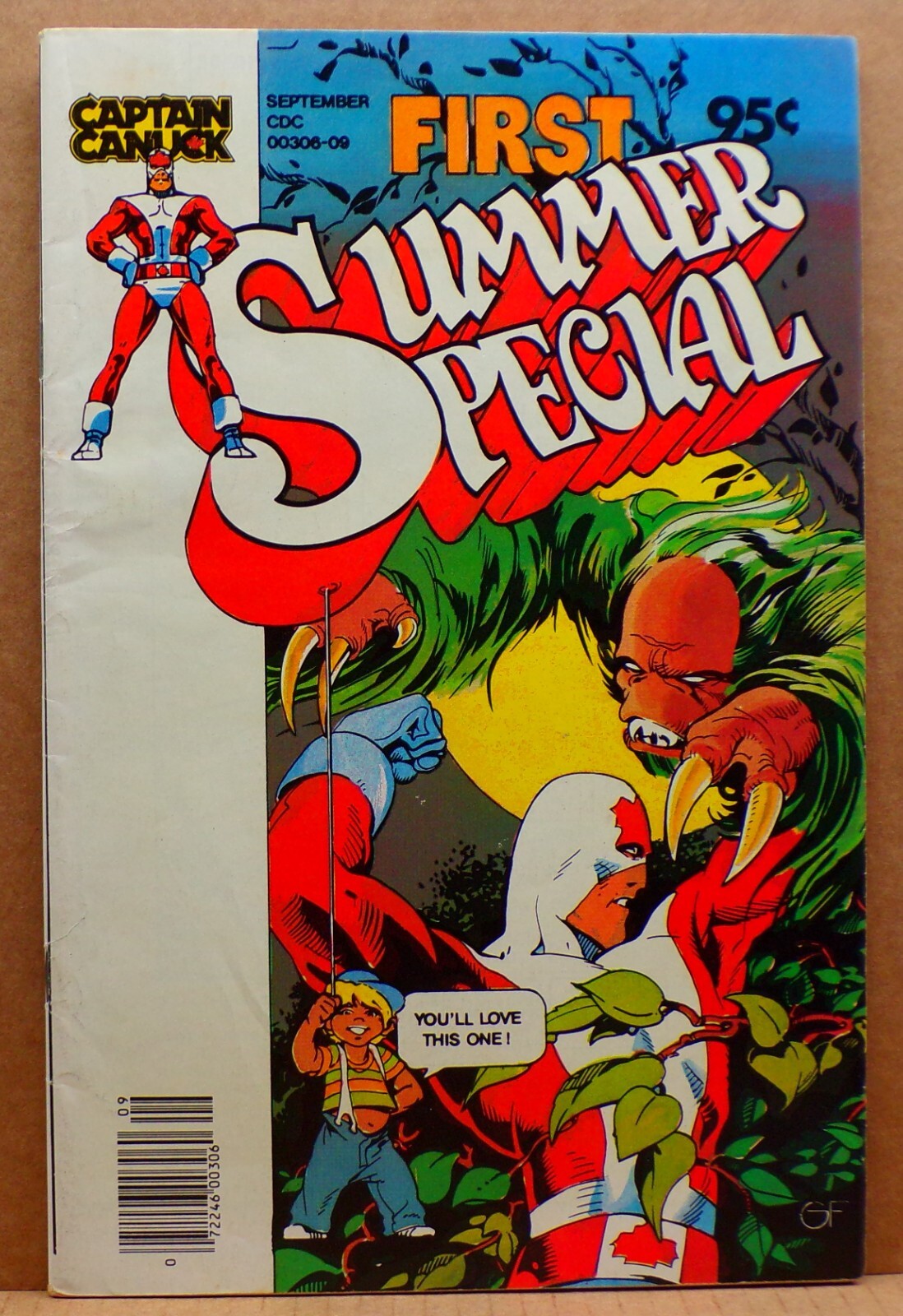 Captain Canuck: First Summer Special #1 -newsstand edition --1980-- | eBay