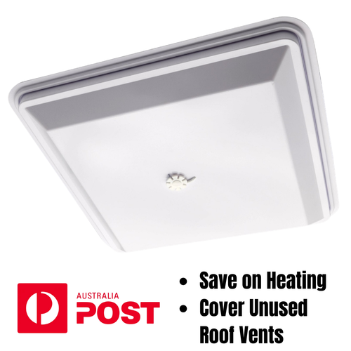 Ceiling Vent Cover Evaporative Cooling Energy Savings Draft Prevention ...