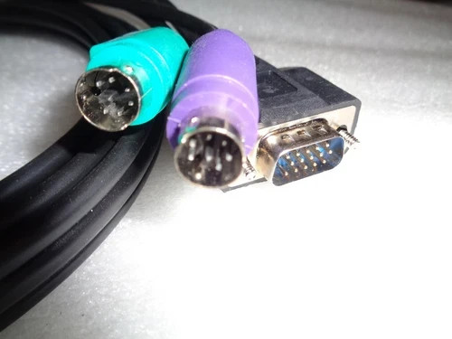 3 in-1 KVM, VGA M/Fe, Keyboard Mouse Video Monitor Switch Extension ...