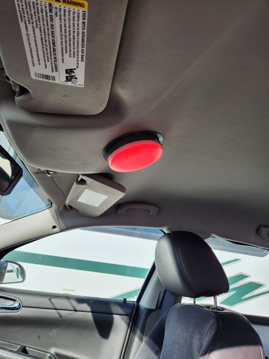 Rear Dome Light For Police Cars Cyclist Appeals To Others To Stop,