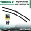 Tridon FlexConnect Wiper Blade & Connector Set for Renault Megane 97-03 ...