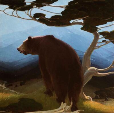 Timberline Bear William Herbert Dunton 1929 Taos Society American ...