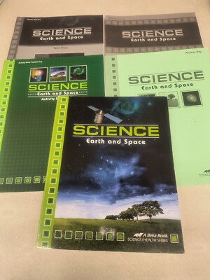 8th Science Earth & Space Student Textbook + Keys for Text,Activity ...