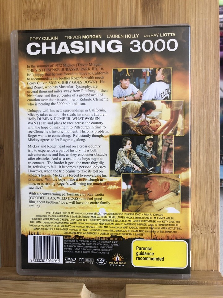CHASING 3000 DVD Region 4 Rare | eBay