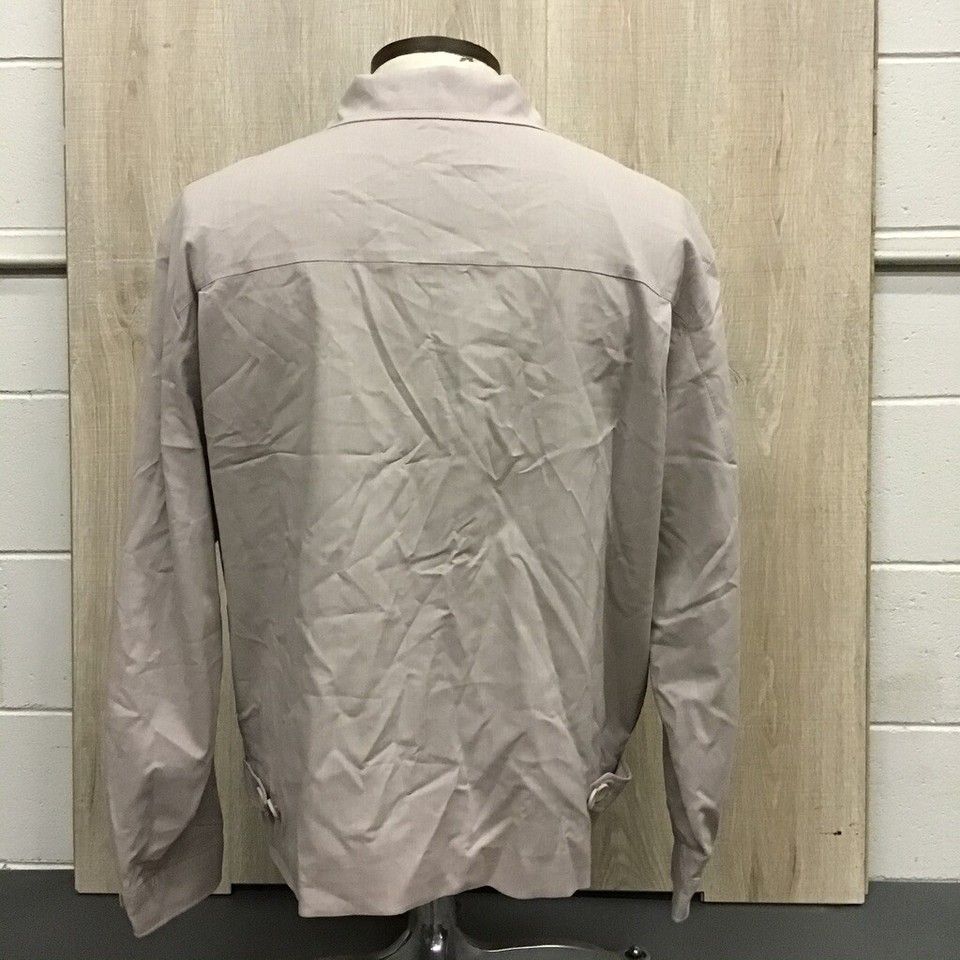 VINTAGE JAY Y KO Men's Lightweight Beige Jacket Size Large NWT V14 | eBay