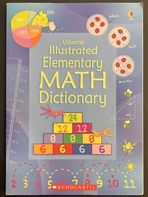 Usborne Illustrated Elementary Math Dictionary | eBay