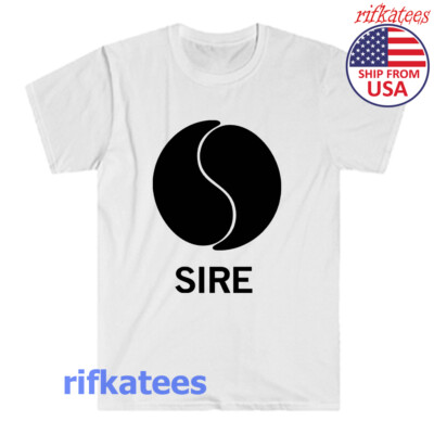 Sire Records Men's White Size S to 5XL | eBay