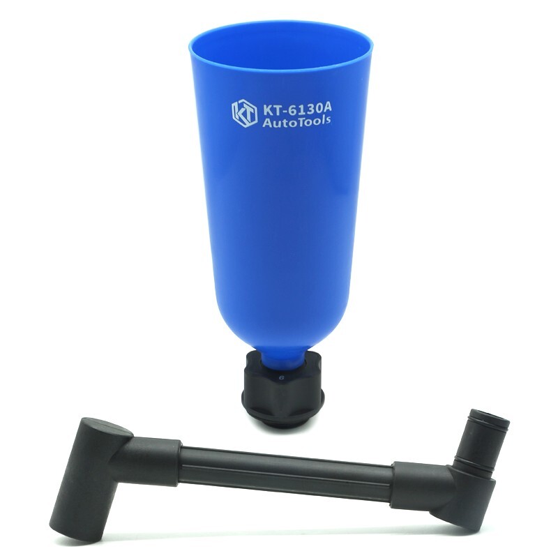 26PCS Universal Engine Oil Funnel with Adapters No-Spill Design for ...