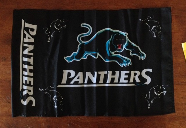 NRL Penrith Panthers Kids Flag No Stick 48cm X 30cm for sale online | eBay