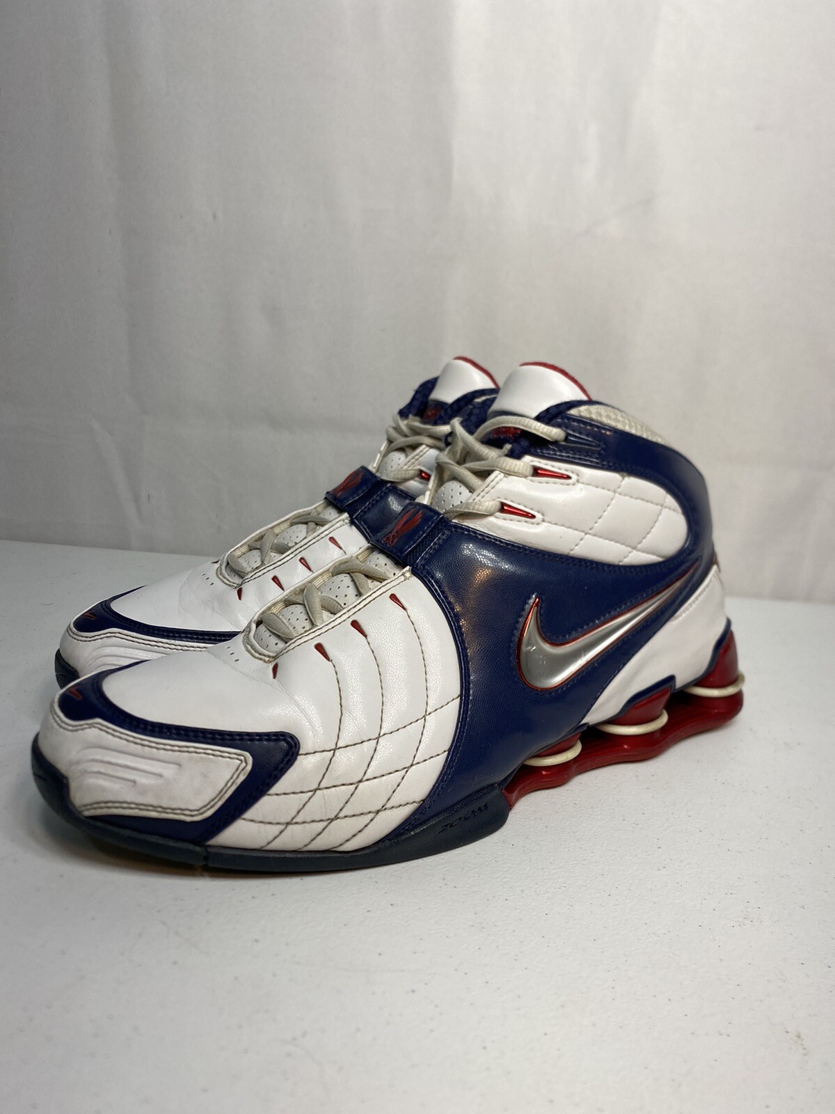 Rare Nike Flight VC 5 Vince Carter Shox 312764-111 Basketball Shoes ...