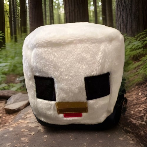 Minecraft Basic Blocks 3" Plush Mini Chicken White Black Yellow Brown ...