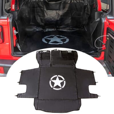 Rear Bench Floor Safety Mat Storage Cargo Liners for 2007-2018 Jeep ...