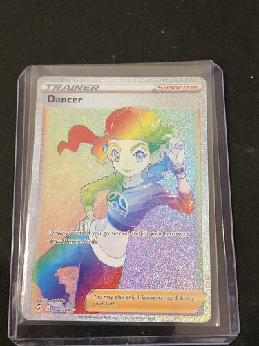 Trainer Dancer RAINBOW RARE 274/264 Fusion Strike - NEAR MINT/MINT | eBay