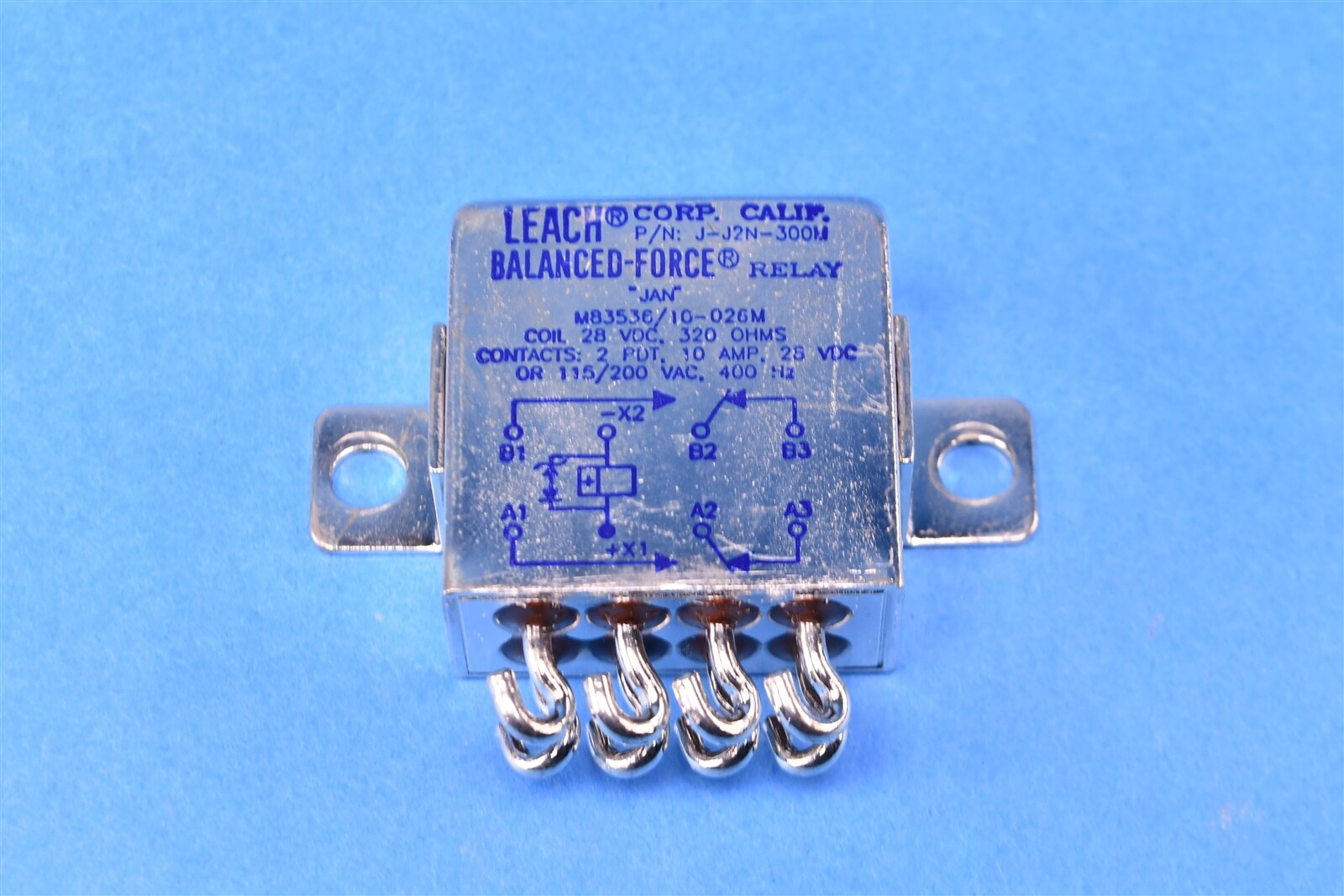 Leach J-J2N-300M DPDT Relay for sale online | eBay