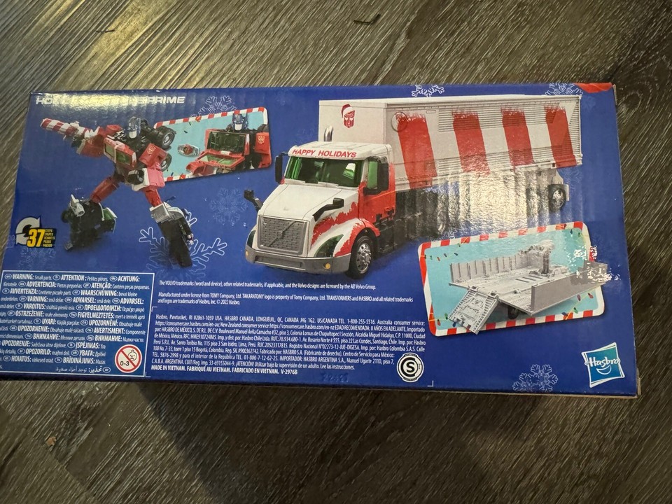 Hasbro Transformers Holiday Optimus Prime Action Figure - F8055 ...
