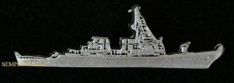 USS BAINBRIDGE DDG-96 HAT LAPEL PIN MAD IN US NAVY SEALS PIRATES Maersk ...