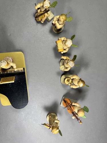 Wendt & Kuhn Angel Orchestra LOT of 8 Instrumental Musicians Standing ...