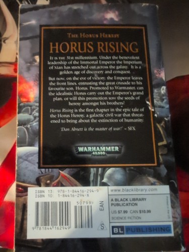 2006 Horus Rising The Seeds of Heresy are Sown Dan Abnett Warhammer ...