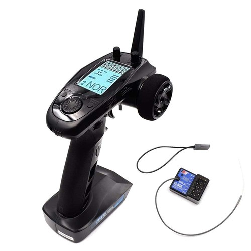 Goolsky Flysky FS-GT5 2.4G 6CH Transmitter Remote Controller with FS ...