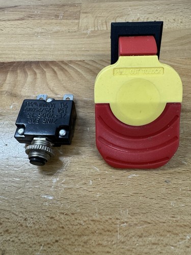 Craftsman 137. Series 10” Table Saw On/ Off Switch and Thermal Reset | eBay