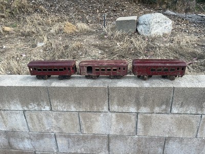 IVES passenger cars 184 buffet , 185 parlor , 184 club car standard gauge | eBay