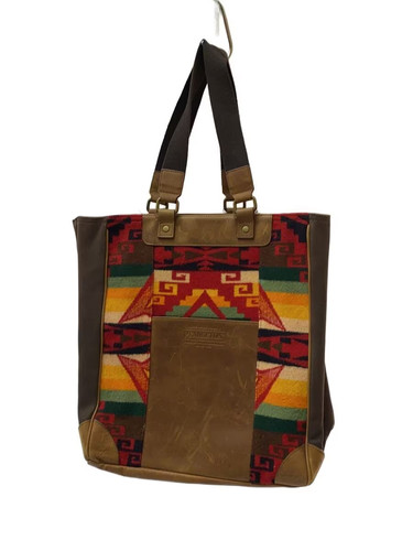 PENDLETON Tote Bag, Canvas, Brown, All-Over Print | eBay