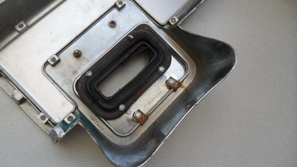 1963 63 Chevy Impala Floor Shifter Automatic Bezel Trim OEM Hot Rod ...