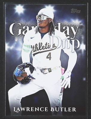 2025 Topps Celebration Lawrence Butler Gameday Drip #GD-24 Athletics | eBay
