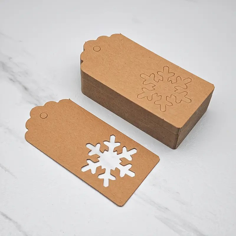 Christmas Gift tag Star Xmas Kraft Brown Paper Gift Tags Label UK | eBay UK