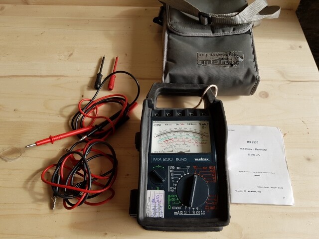 ITT Metrix MX 462 Multimeter analog Messgerät | Achetez sur eBay