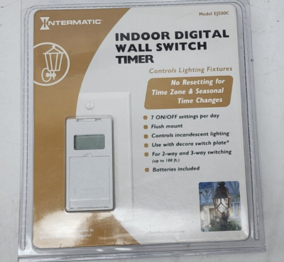 Wall Mounted Light Timer Switch
