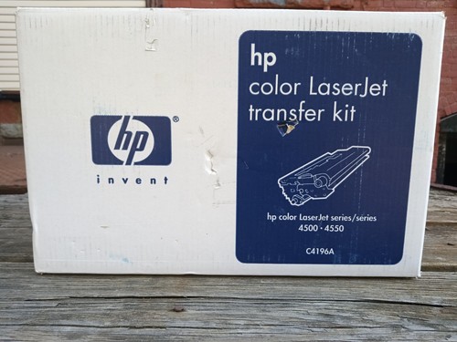 New Open Box HP Color LaserJet Transfer Kit C4196A LaserJet Series 4500 ...