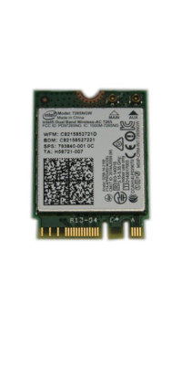 HP Dual Band 7265NGW 802.11AC Wifi Bluetooth 4.0 Wireless Card 793840 ...