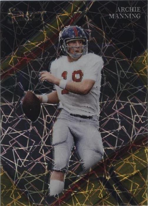 2023 Panini Select Draft Picks - Field Level Archie Manning #178 Gold ...