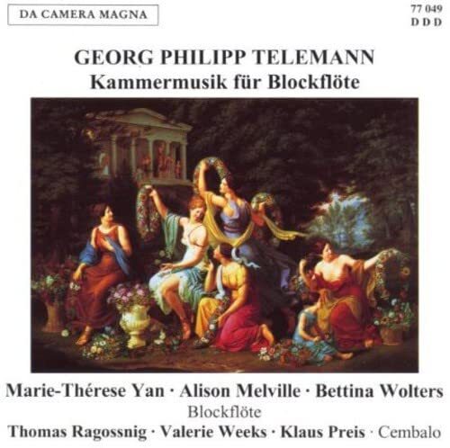 Wolters/Preis Georg Philipp Telemann: Chamber Music for Flute (CD ...