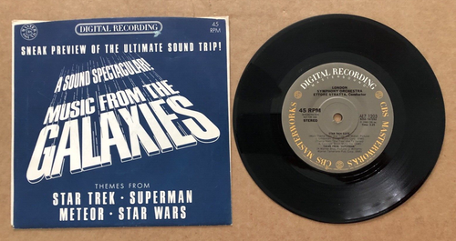 Vintage CBS MASTERWORKS Record 45 rpm MUSIC FROM GALAXIES Sleeve Star ...