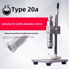 Machine Bottle Capper Round Bottle Plastic Bottle Capping Machines13/15 ...