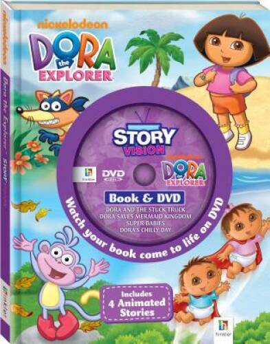 Dora the Explorer Story Vision Book DVD - Hardcover - VERY GOOD ...