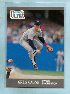 GREG GAGNE - 1991 Fleer Ultra - #186 - Twins - Comb. Shipping | eBay