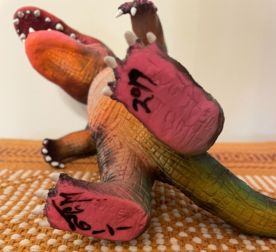 Two-Toed Tom Rampage Toys - Custom 1/1 Sofubi vinyl art toy kaiju | eBay