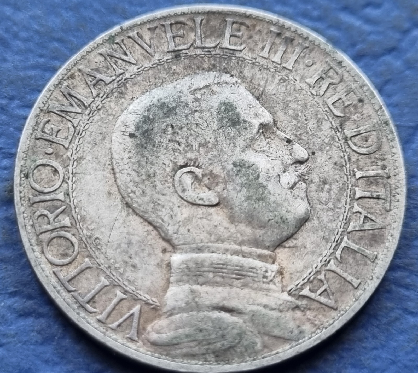 MONETA COIN REGNO VITTORIO EMANUELE III° SAVOIA 1 LIRA UNA 1913 ...