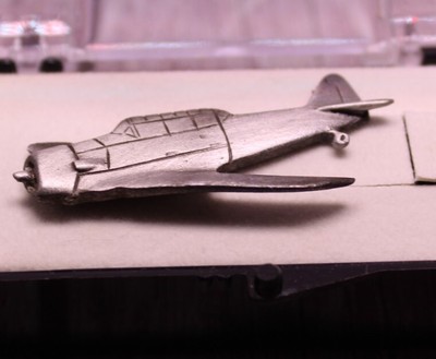 Metallic Plane Pin Side View | eBay