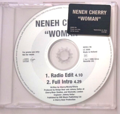 NENEH CHERRY : WOMAN ♦ CD MAXI PROMO ♦ | eBay